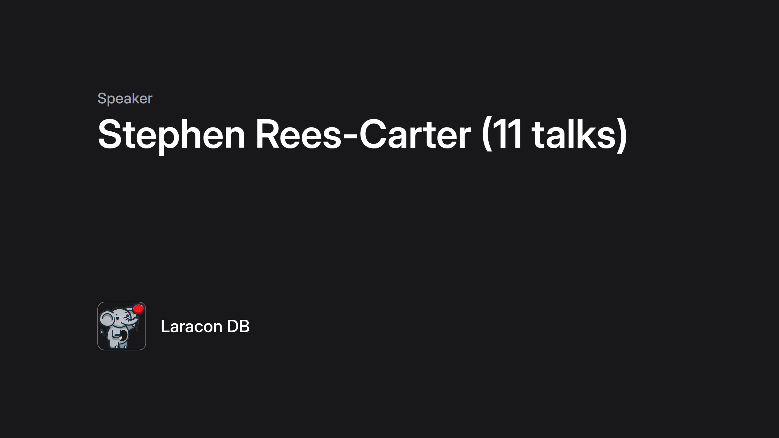 Laracon DB